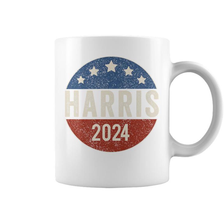 Kamala Harris 2024 For President Campaign Us Flag Coffee Mug | Mazezy