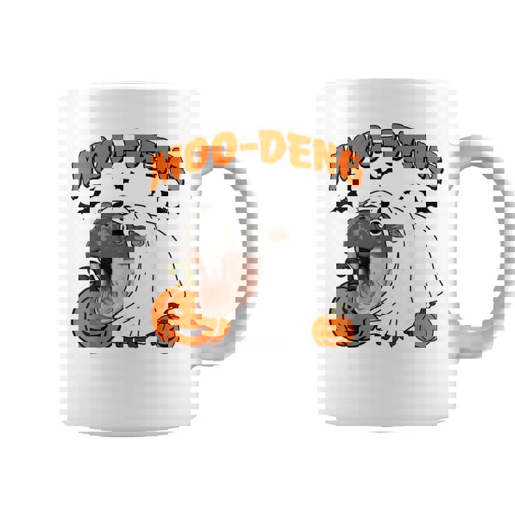 Moo Deng Halloween Boo Ghost Costume Moo-Deng Lover Graphic Print ...