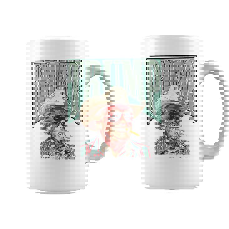 Pro Trump Cowboy Make America Great Trump Supporter Maga Coffee Mug ...