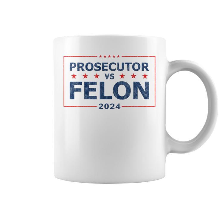 Prosecutor Vs Felon 2024 Vintage Kamala-Harris For President Coffee Mug ...