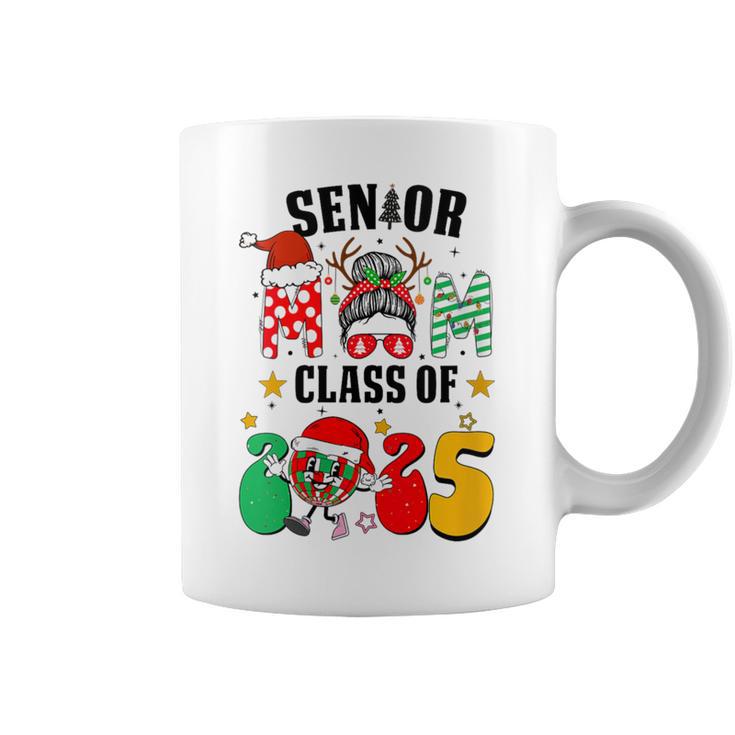 Senior Mom Class Of 2025 Christmas Graduation Mama 2025 Coffee Mug ...