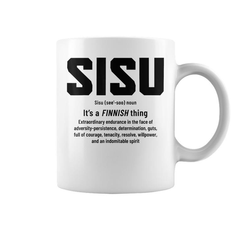 Sisu Definition Finnish Roots Suomi Finn Finland Men's T-shirt Back ...