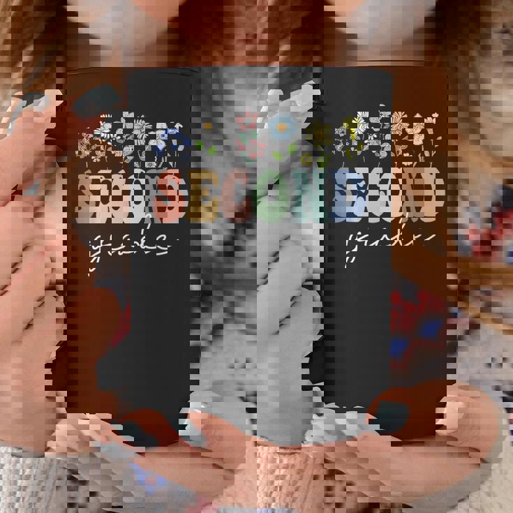 2Nd Grade Wildflower Floral Back To School For Teachers Coffee Mug ...