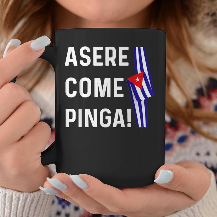 Bandera Cubana Mapa Souvenir Slang Asere Come Pinga Cubano Cuba Taza de ...