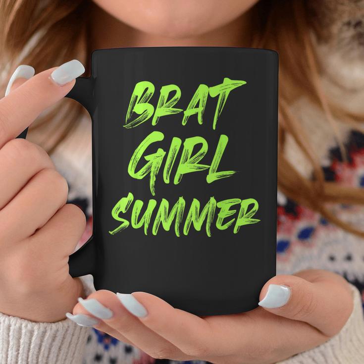 Brat Girl Summer Vintage Summer Girl Coffee Mug - Seseable