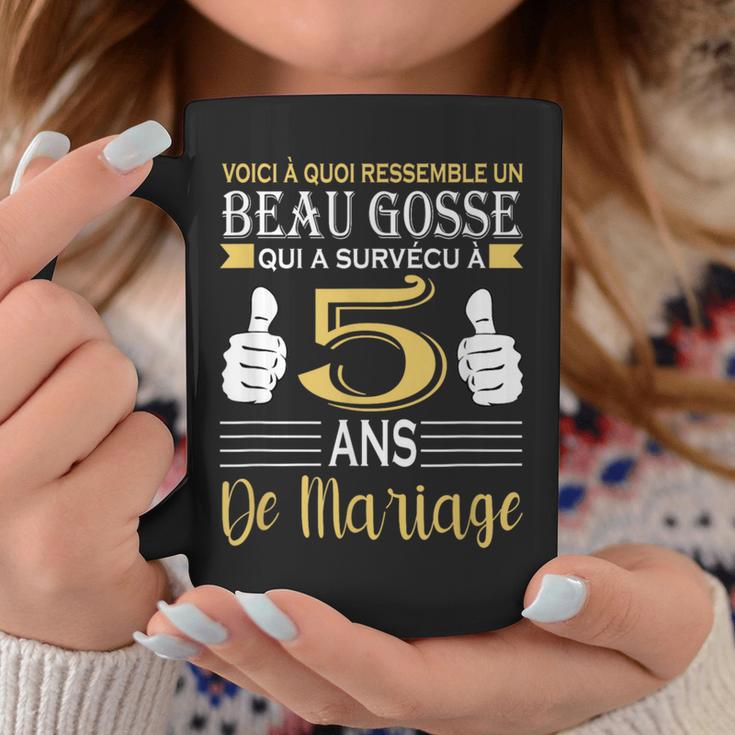 Cadeau Noce De Bois Homme Drôle Anniversaire 5 Ans Mariage Tasse ...
