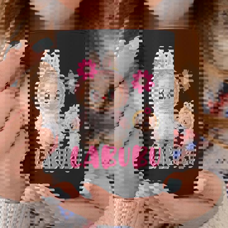 Cute Labubu The Monsters Pink Lover Coffee Mug | Mazezy