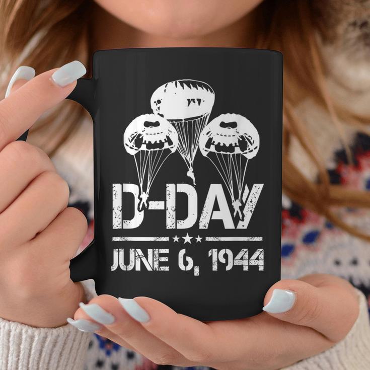 D-Day Paratroopers Omaha Beach Ww2 Military Veteran Coffee Mug - Monsterry
