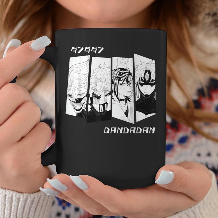 Dandadan Okarun Momo Cool Anime Manga Characters Coffee Mug - Thegiftio UK
