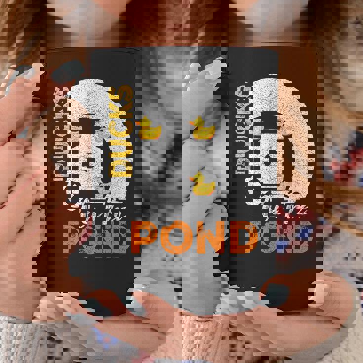 Ducks On The Pond Baseball Field Softball Saying Graphic Coffee Mug ...