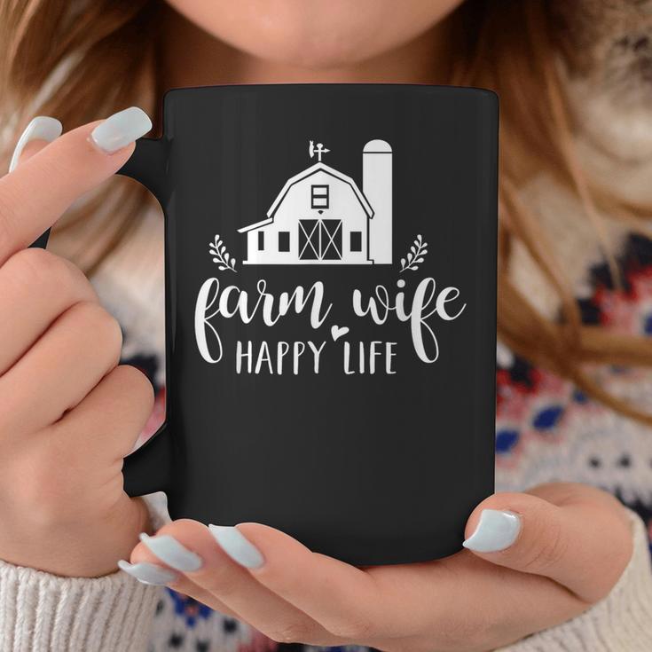 Farm Wife Happy Life Country Farm Life Farm Girl Farmer Coffee Mug ...