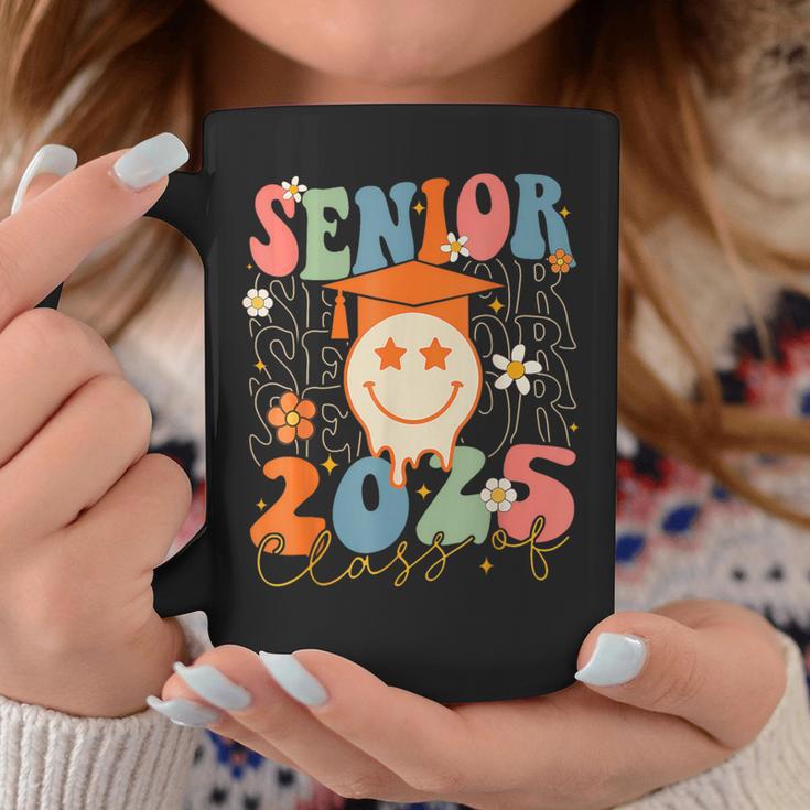 Groovy Senior 2025 Retro Class Of 2025 Seniors Graduation 25 Coffee Mug ...