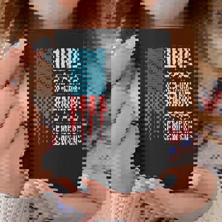 Gunpa Like A Normal Grandpa But More Fun And Owns Guns Coffee Mug ...