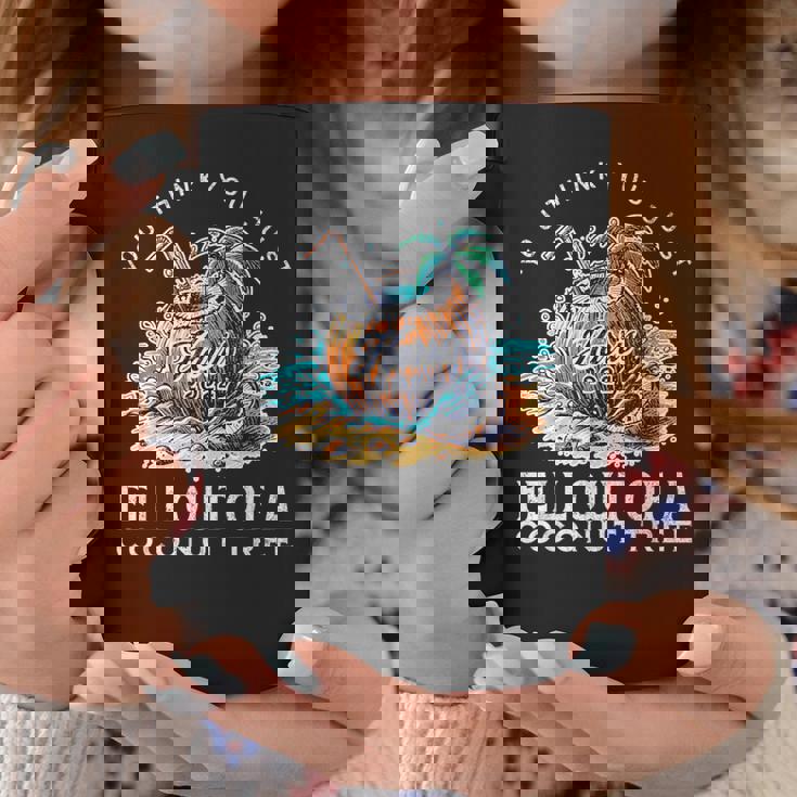 Kamala Harris Coconut Tree Harris For President Election Coffee Mug ...