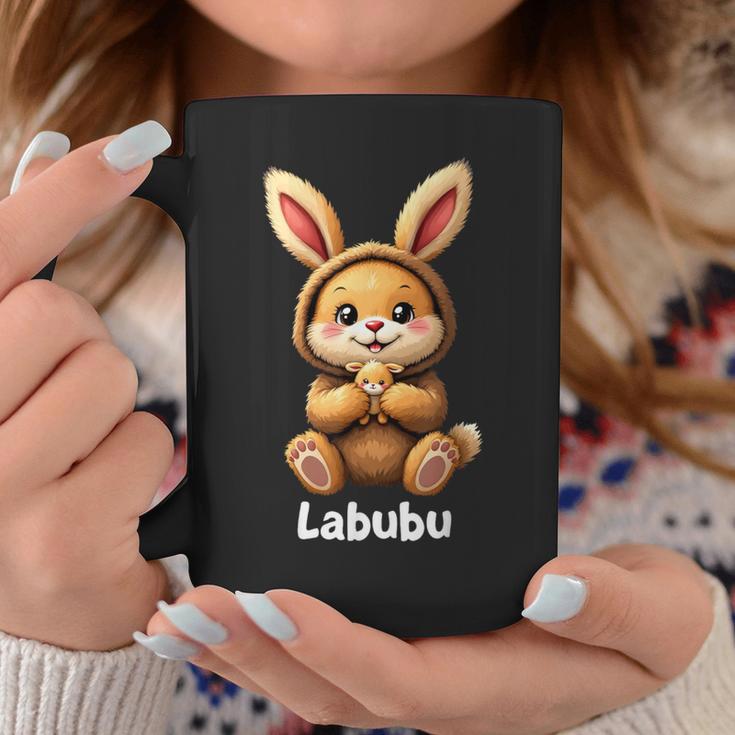 Labubu Cute Monsters Brown Labubu Coffee Mug - Monsterry AU