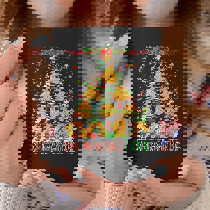 Nacho Christmas Tree Santa Reindeer Elf Mexican Nachos Lover Coffee Mug ...