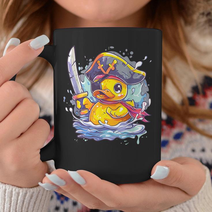 Pato De Goma Pirata De Goma Patito De Goma Acuarela Patito De Goma Taza ...