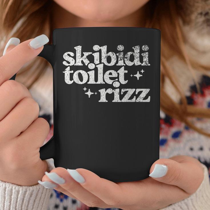 Skibidi Toilet Rizz Meme Coffee Mug | Mazezy