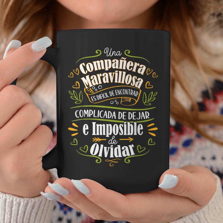 Una Compañera Maravillosa Regalo Compañera Trabajo Despedida Taza de ...