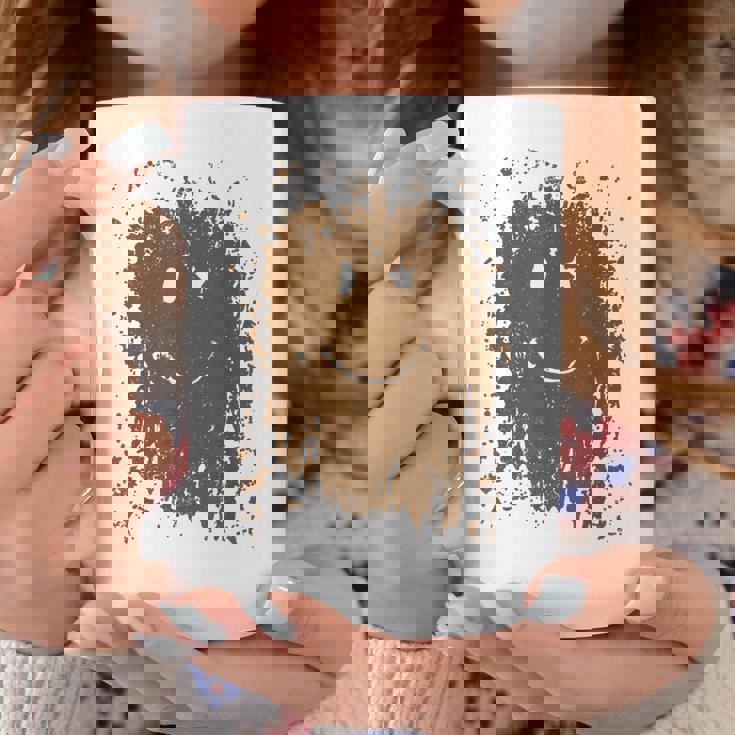 Mud Splatter Face Cool Marathon And Mud Run Coffee Mug - Thegiftio UK