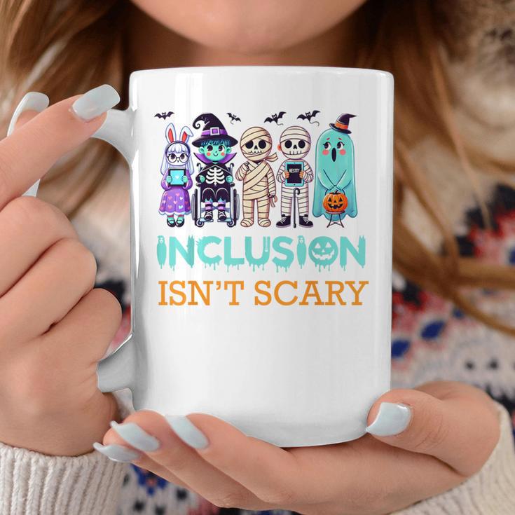 Inclusion Isn't Scary Halloween Teacher Mummy Skeleton Ghost Graphic ...