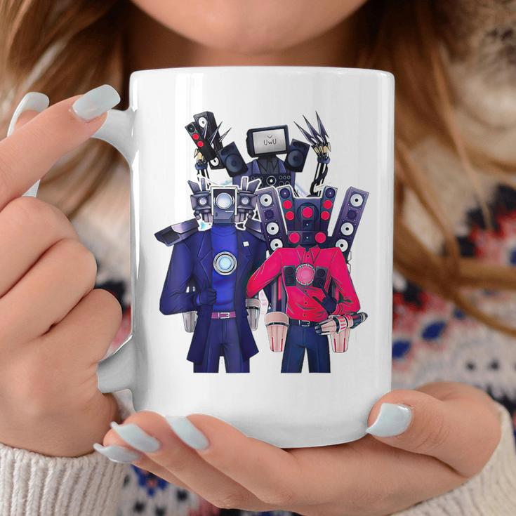 Skibidi Toilet Tiviman Coffee Mug | Mazezy