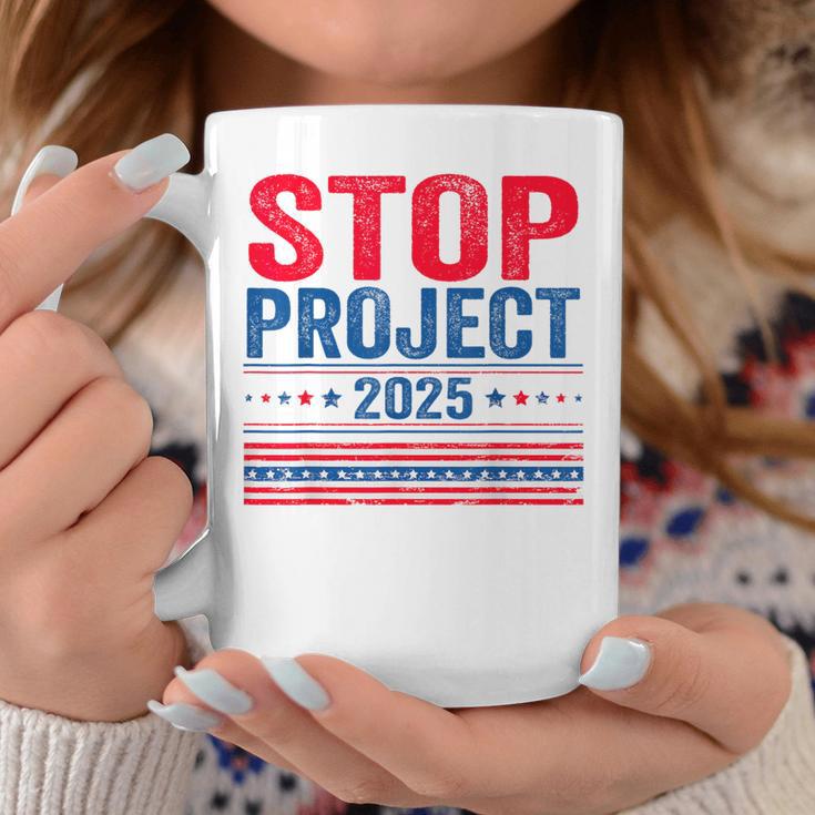 Stop Project 2025 Flag Usa Coffee Mug - Monsterry