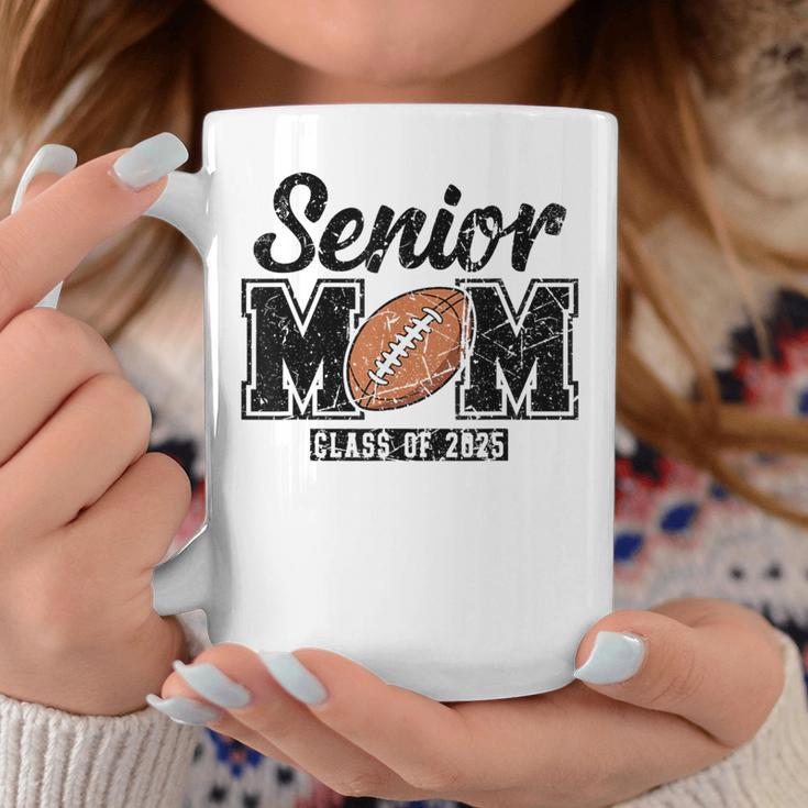 Vintage Football Senior Mom Class Of 2025 Coffee Mug - Thegiftio UK