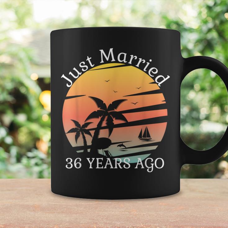36Th Wedding Anniversary Cruise Just Married 36 Years Coffee Mug ...
