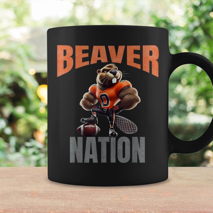 Beaver Nation Must Fear And Love The Beaver Coffee Mug - Seseable