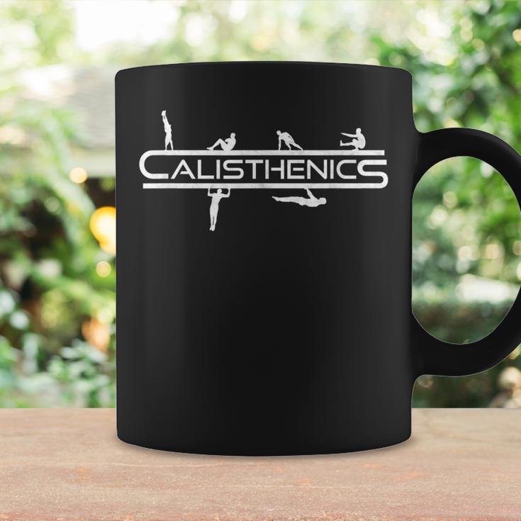 Calisthenics Exercises Street Workout Graphic Print Coffee Mug - Monsterry