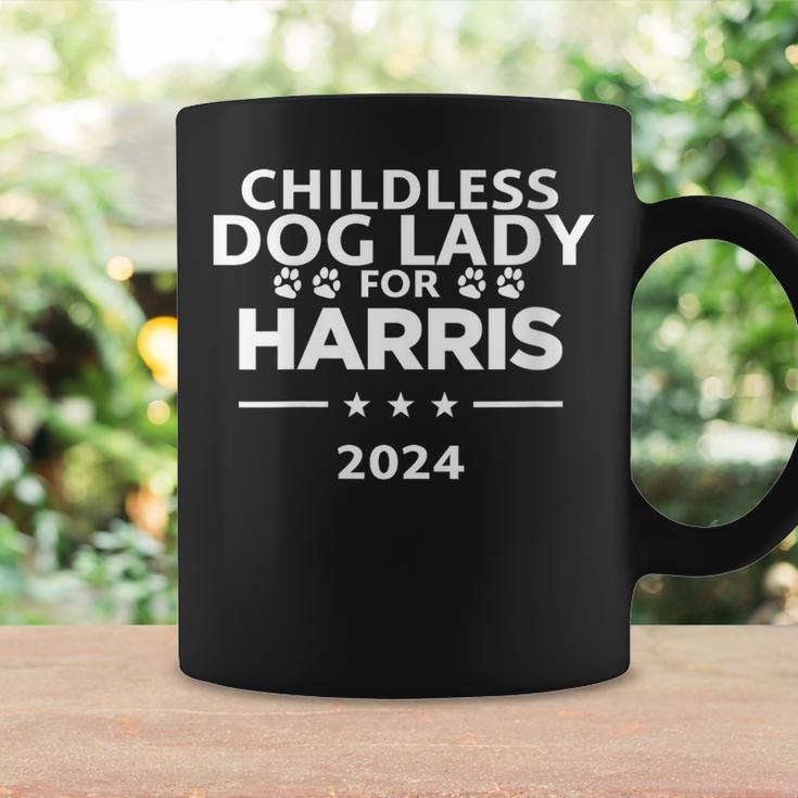 Childless Dog Lady For Harris 2024 Coffee Mug - Monsterry