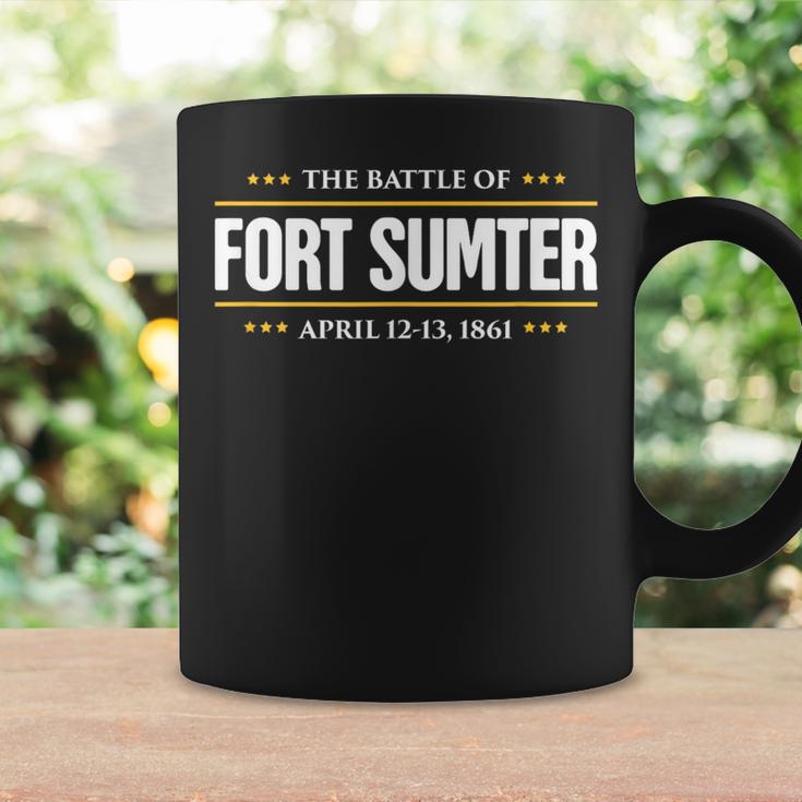 Civil War The Battle Of Fort Sumter Coffee Mug - Monsterry