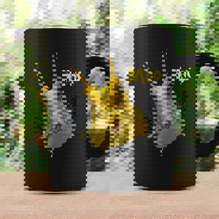 Cowfish Saltwater Aquarium Ocean Reef Fish Cowfish Lovers Coffee Mug ...