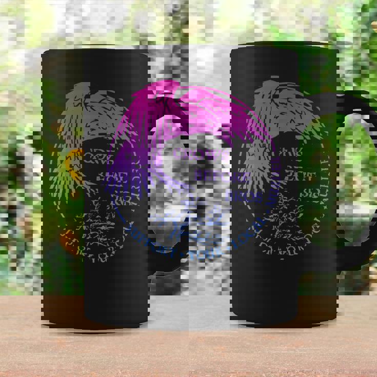 Crows Before Bros Support Your Local Murder Coffee Mug - Monsterry