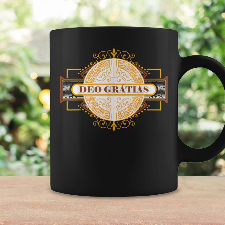 Deo Gratias Traditional Latin Mass Catholic Thanks God Coffee Mug ...