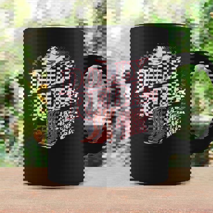Dolly And Reba 2024 Make America Fancy Again Coffee Mug - Monsterry