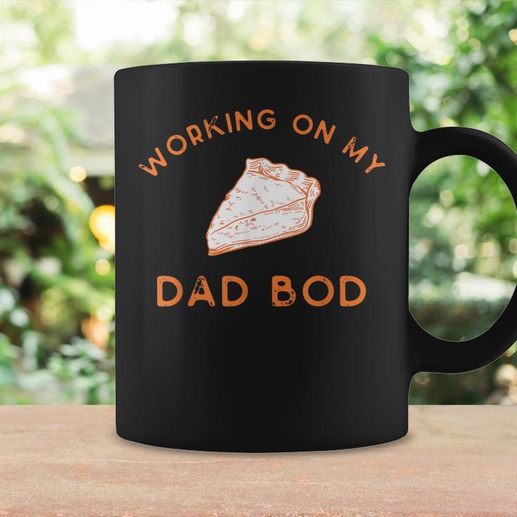 Eating Pie For Two And Working On My Dad Bod Coffee Mug - Monsterry