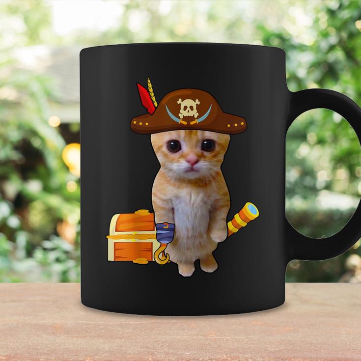 El Gato Llorando Triste Gato Munchkin Kitty Meme Taza de café - Regaloses