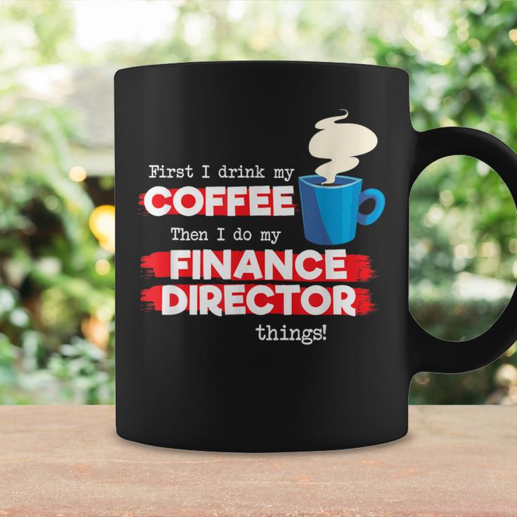 Finance Director & Coffee Lover Appreciation Saying Graphic Print ...