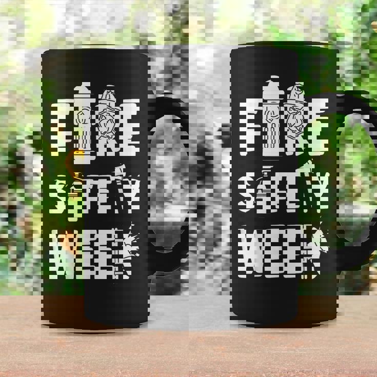 Fire Safety Week Prevention Month Firefighter Stop Drop Roll Coffee Mug ...