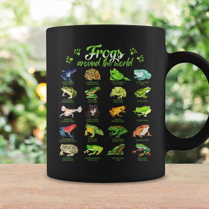 Frogs Around The World Types Of Frogs Coffee Mug - Monsterry
