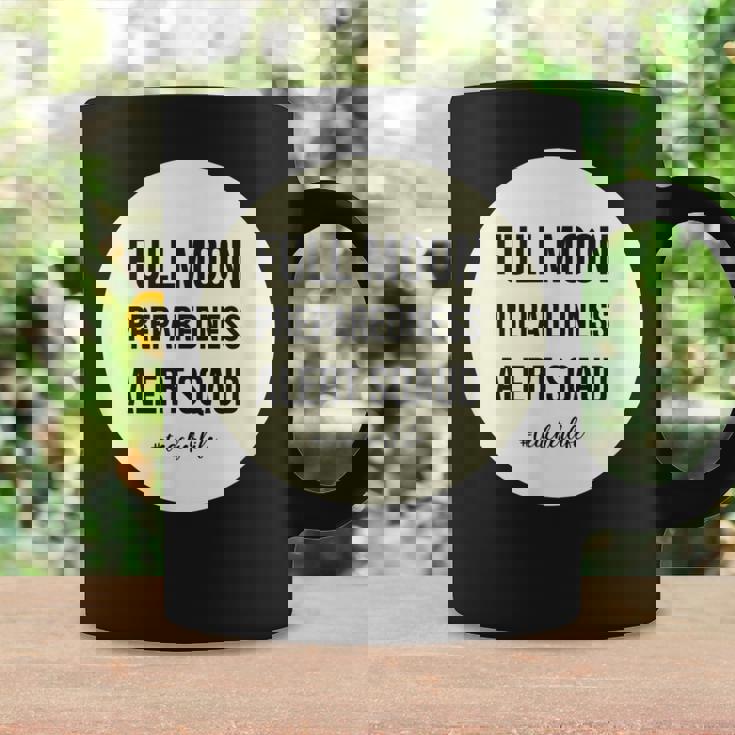 Teacher Full Moon Preparedness Alert Sqaud Coffee Mug - Monsterry