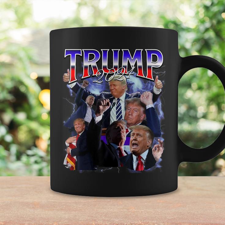 Trump 2024 Campaign 90S Trendy Bootleg Style Coffee Mug - Monsterry