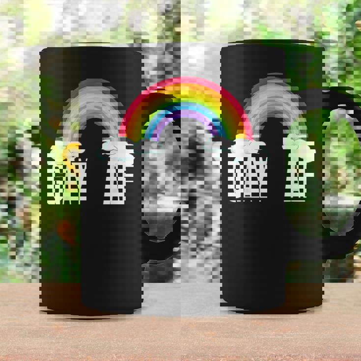 Gay Af Lgbtq Pride And Love Equality Lesbian Parade Coffee Mug - Monsterry
