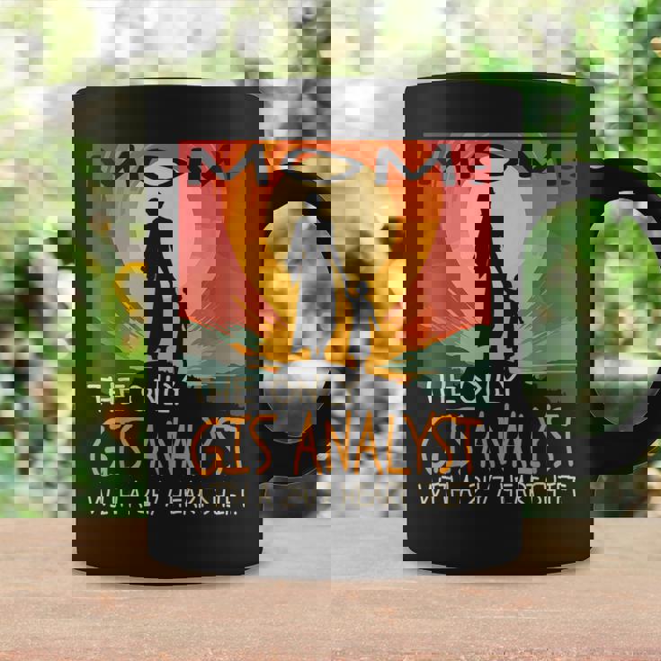 Gis Analyst Job & Mother's Day Themed Cute Coffee Mug - Monsterry