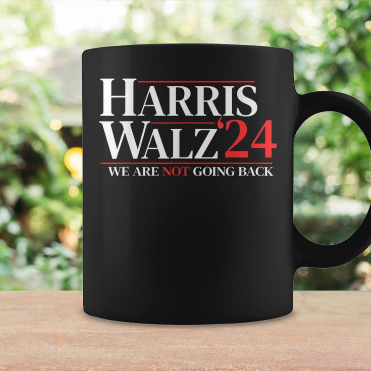 Harris Waltz 2024 We Are Not Going Back Coffee Mug | Mazezy