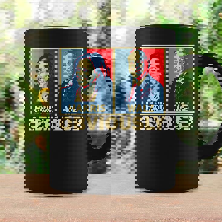 Harris Waltz 2024 Obviously Tim Walz Kamala Harris 2024 Coffee Mug ...