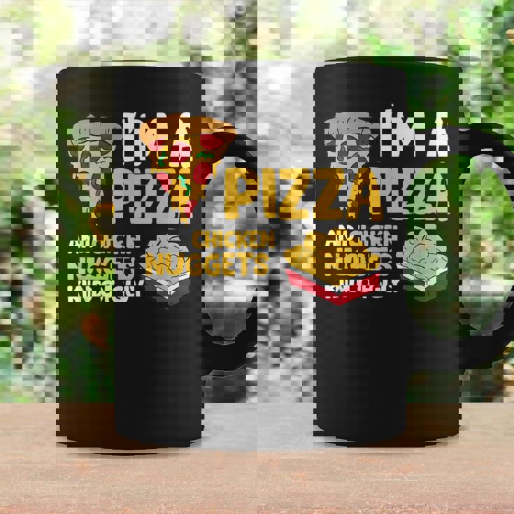 I'm A Pizza And Chicken Nuggets Kind Of Guy Love Pizza Coffee Mug ...