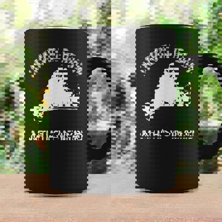 Inkwell Beach Oak Bluffs Martha's Vineyard Ma Vintage Map Coffee Mug ...